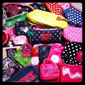 PINK Victoria's Secret | Bags | Vintage Monogram Beauty Bag | Poshmark